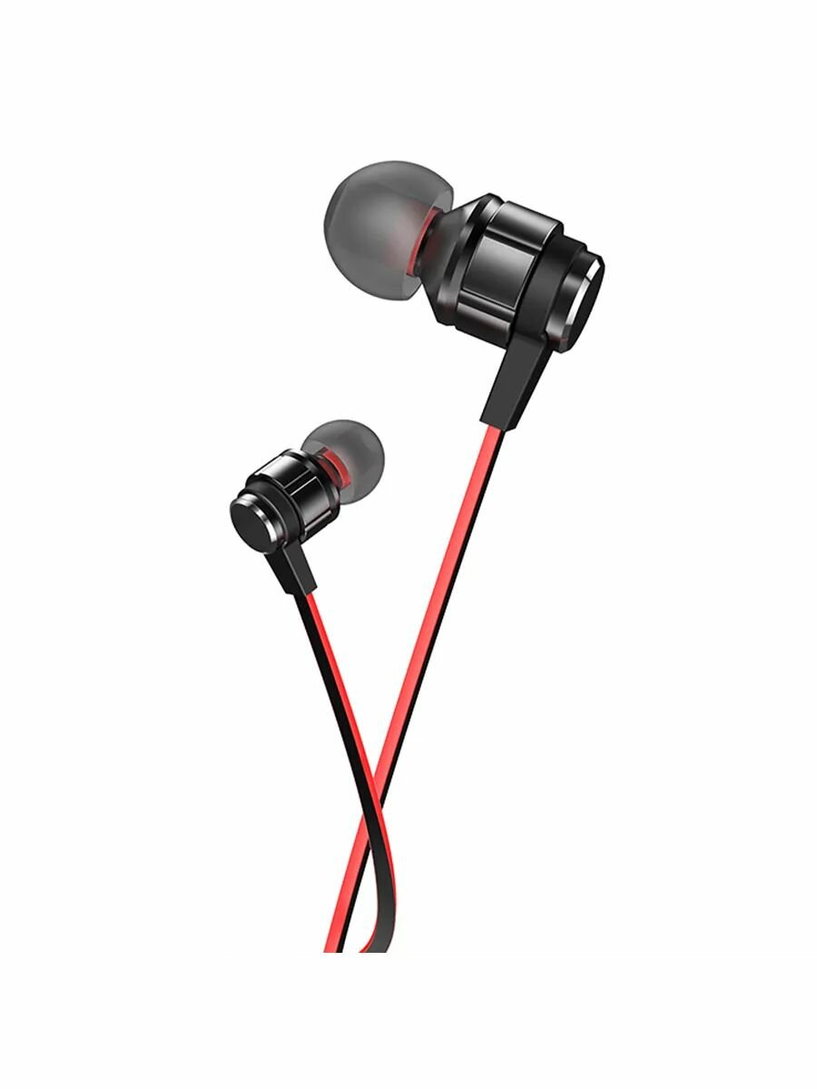 Проводные наушники Jack 3.5mm, 1.2 м, черный