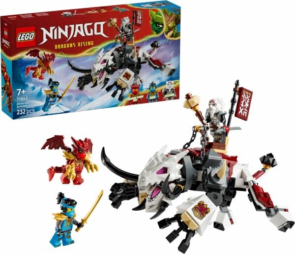 Lego 71863 NinjaGo Зилвар и Гримтак
