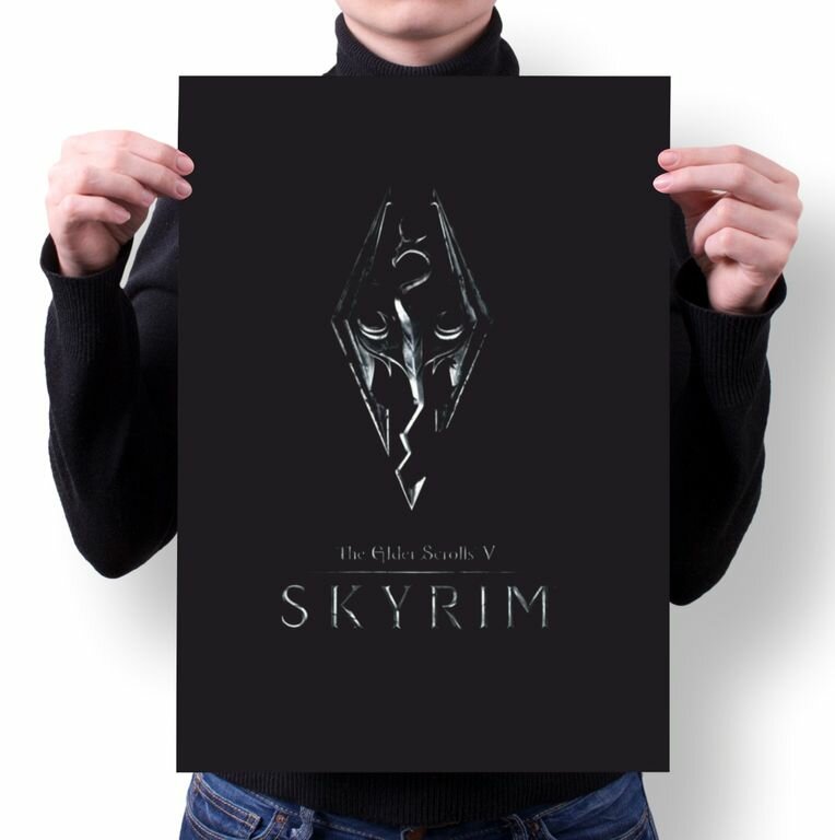 Плакат The Elder Scrolls V: Skyrim / Древние свитки 5: Скайрим №10, А4
