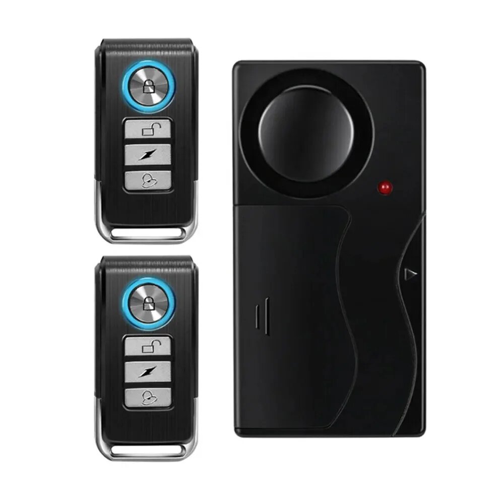 ELECTOP Сигнализация для велосипеда 113 дБ 1 set 1remote