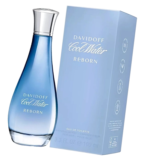 Duh Davidoff Cool Water Reborn For Women 100 мл женские - Давыдов Кул Вотер Реборн Фо Вумен