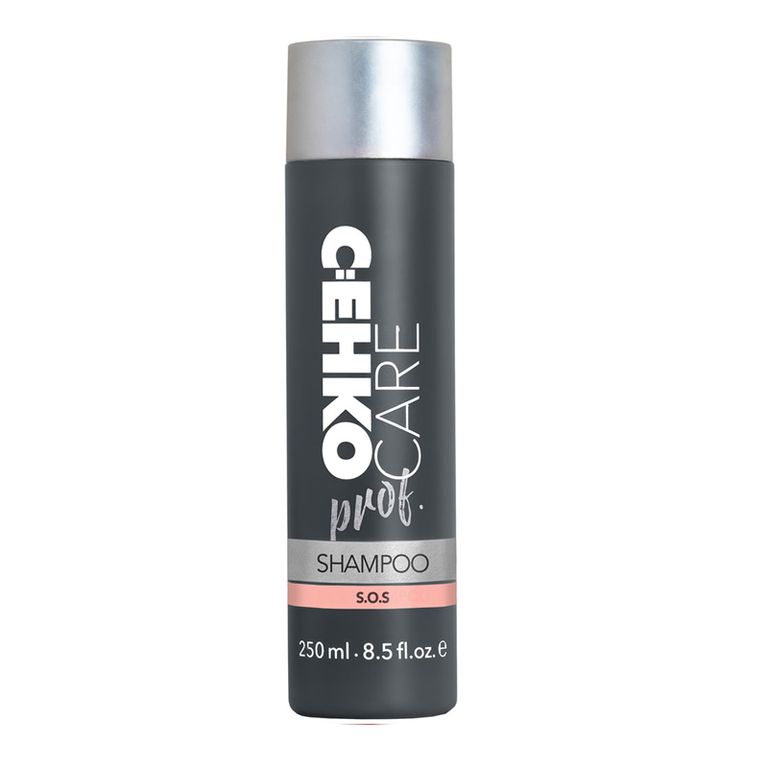 C: EHKO prof care S.O.S. Shampoo, Шампунь S.O.S. для осветленных, обесцвеченных и вьющихся волос 250 мл