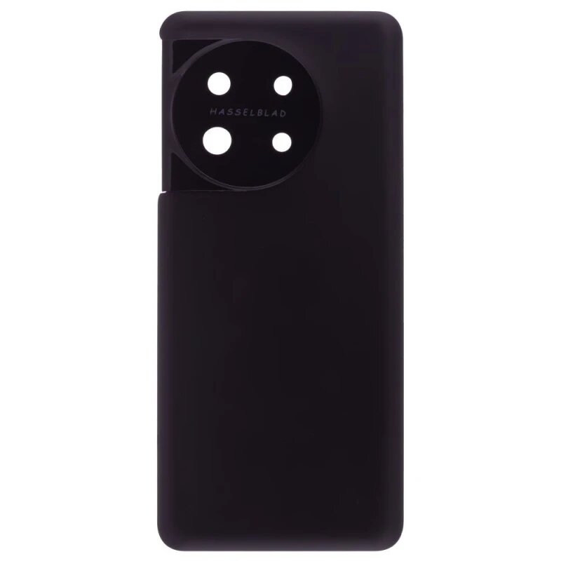 Задняя крышка для OnePlus 11 (CPH2449) (черный) (в сборе со стеклом камеры)