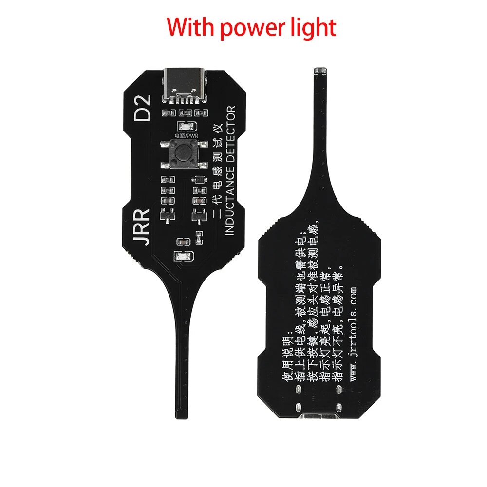 Индукционный тестер W01 для ремонта материнских плат 1pcs, With power light