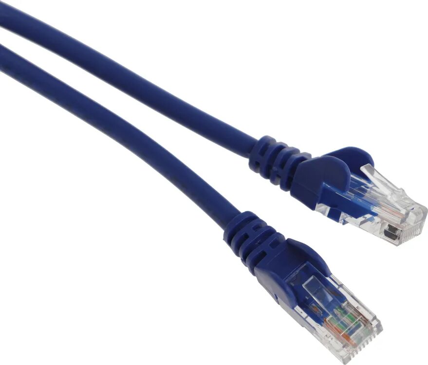 Патч-корд LanMaster вилка RJ-45, вилка RJ-45, кат.5E, LSZH, 1м, синий