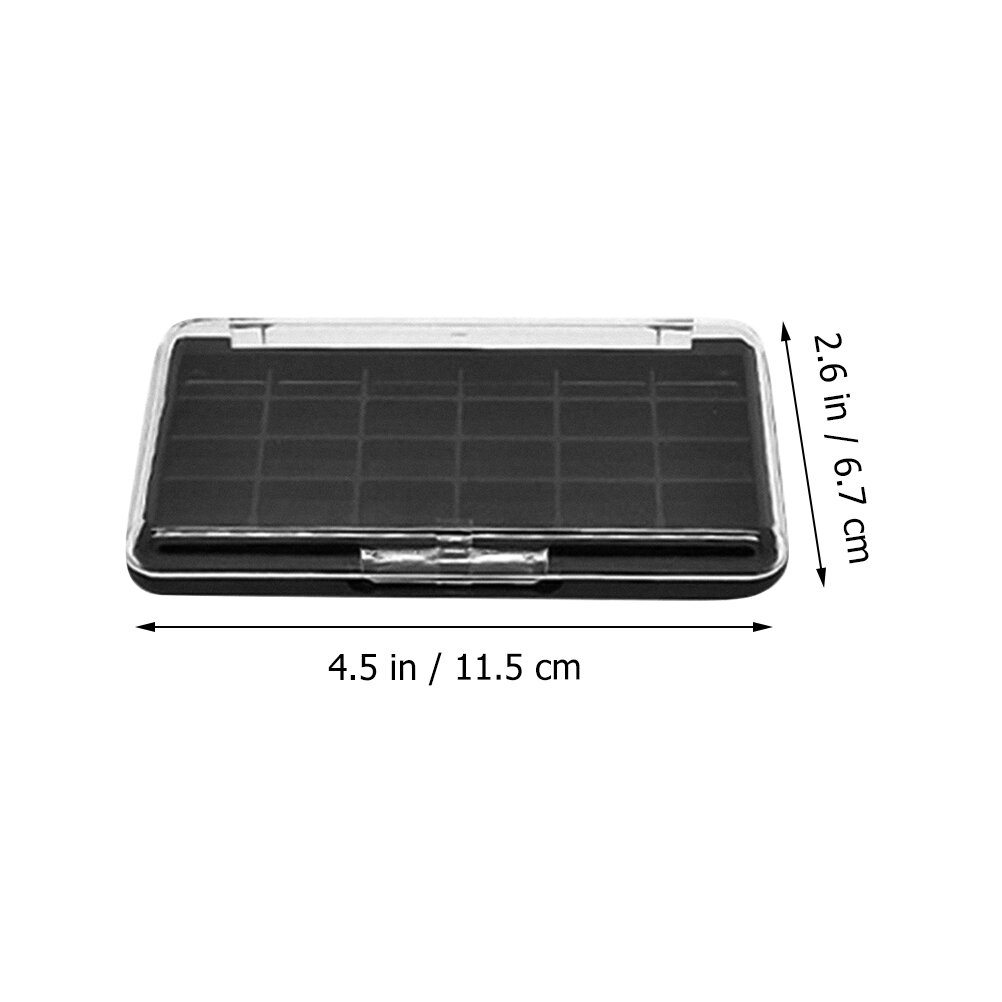 Компактная Универсальная Коробка Для Теней 3 Штуки Размер 11.5X6.7X1Cm