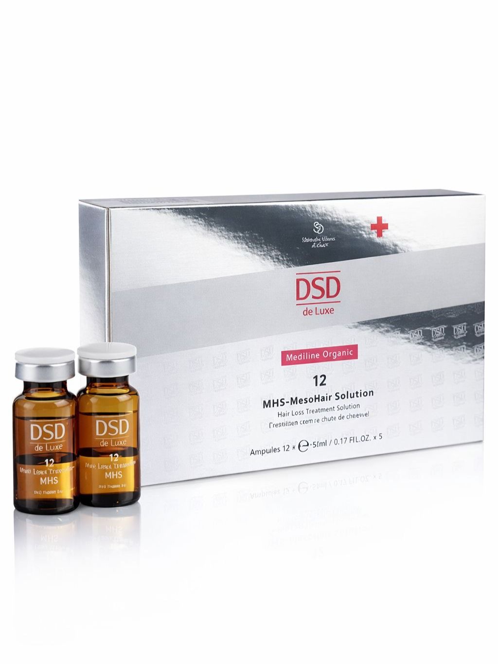DsD de Luxe - 012 MHS-MesoHair Solution, Препарат для мезотерапии, 5x5 мл