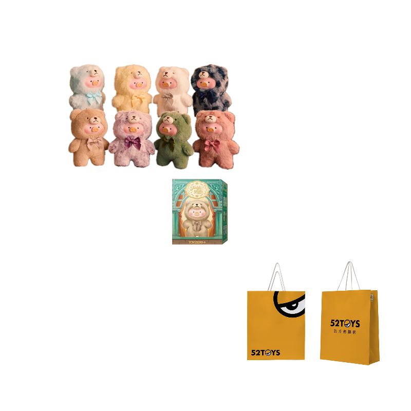 52TOYS LuLu Pig Винтажная витрина игрушек Мечтательная коробка, 1 шт.