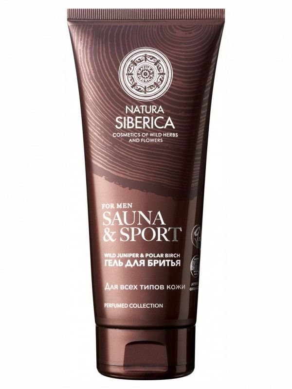 Natura Siberica Гель для бритья Men Sauna & Sport, 200 мл