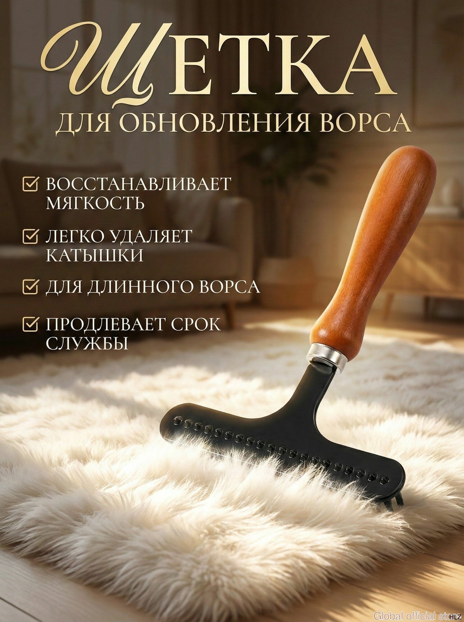 Щетка для уборки, 1 шт