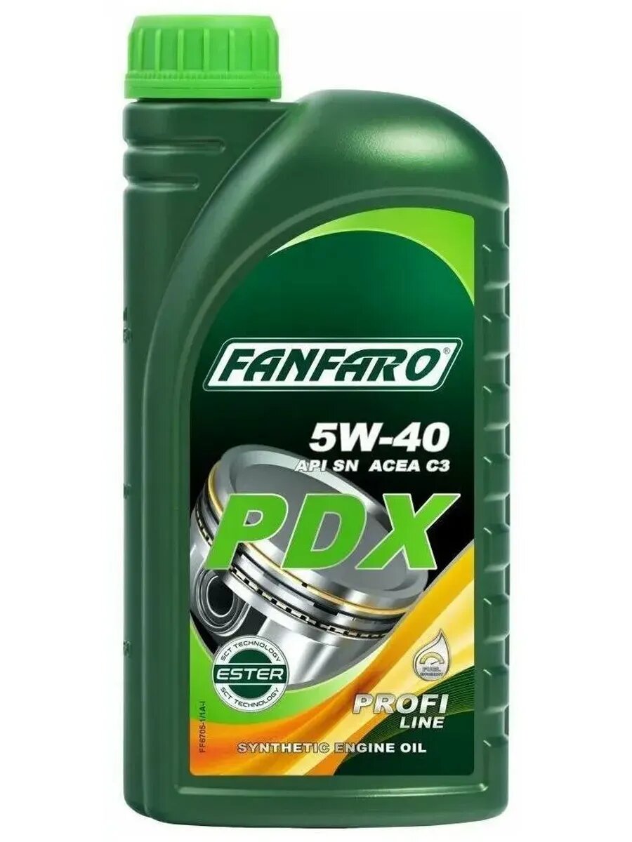 Синтетическое FANFARO PDX 5W-40