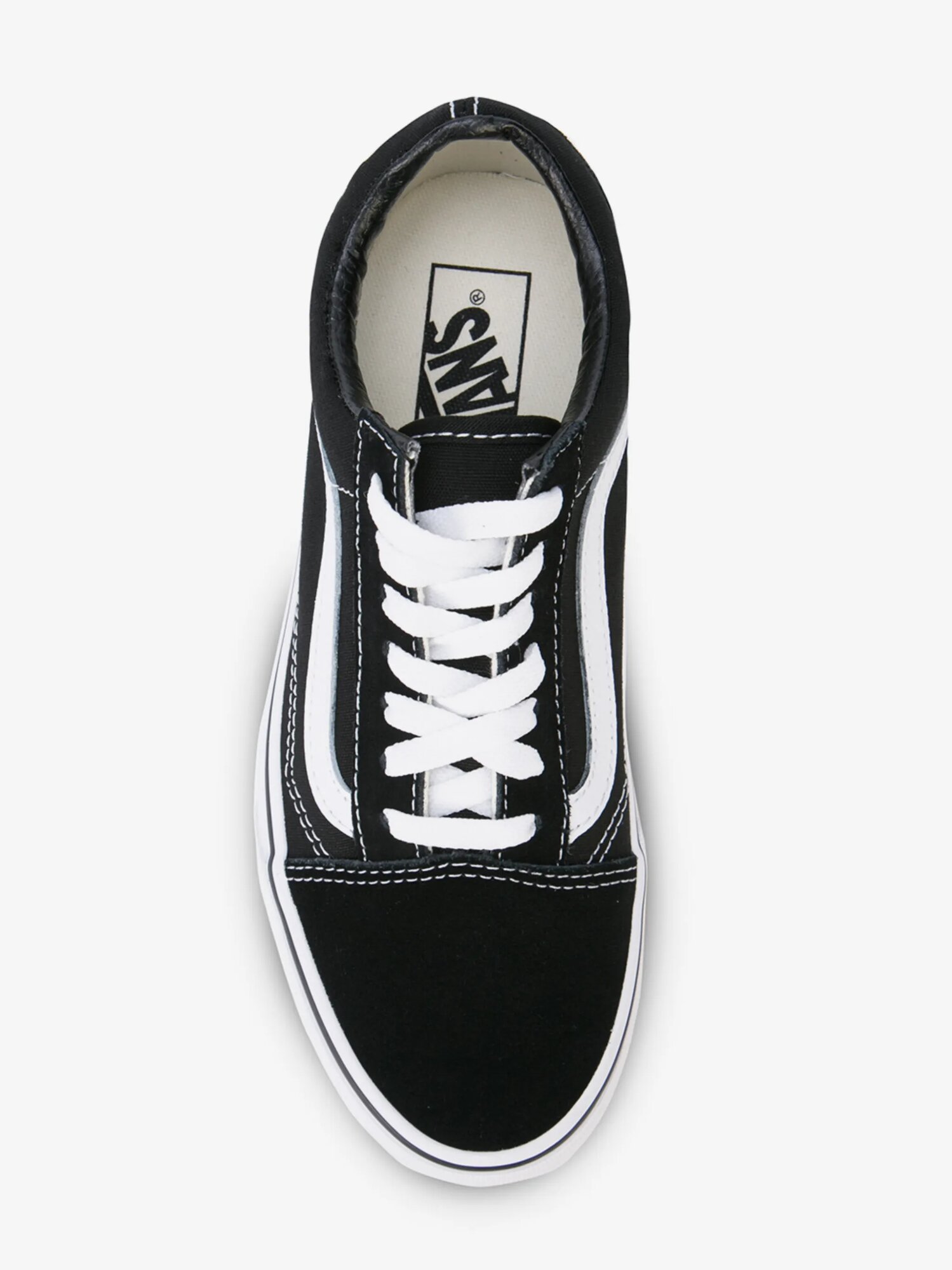 Кроссовки VANS Old Skool, размер 4,5 US, черный — фото 1