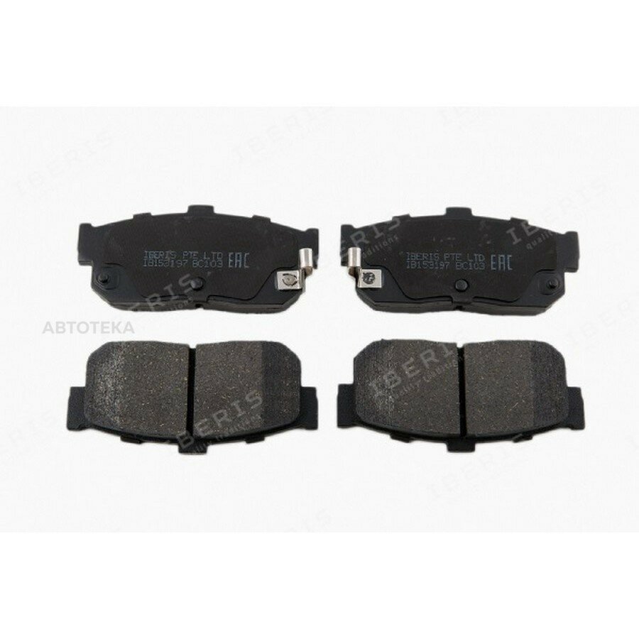 Колодки тормозные задние К-Т NISSAN ALMERA I (N15) -00 ALMERA II (N16) -06 MAXIMA QX IV (A32) -00 IBERIS IB153197