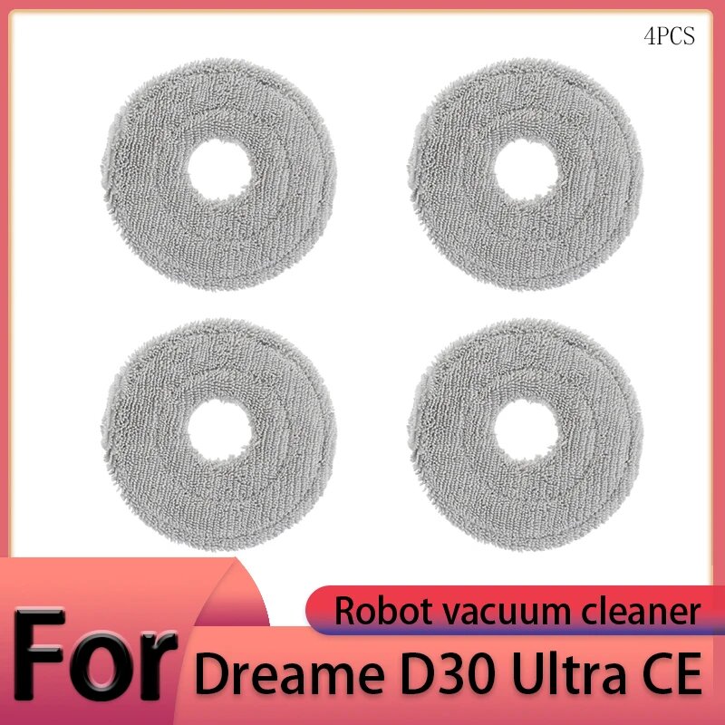 4 шт. Моп-ткани для Dreame D30 Ultra CE