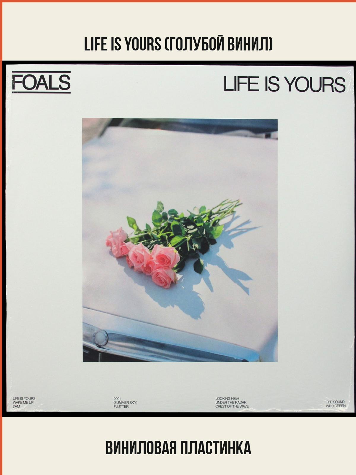 Виниловая пластинка Warner Foals – Life Is Yours (голубой винил)