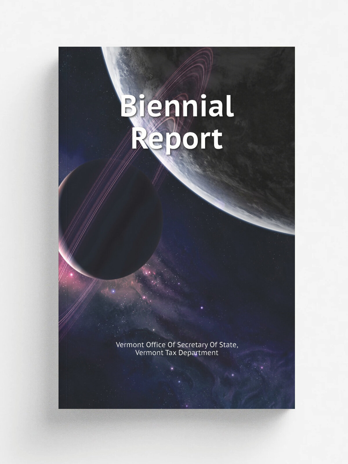 Biennial Report | Vermont Office Of Secretary Of State | Репринт