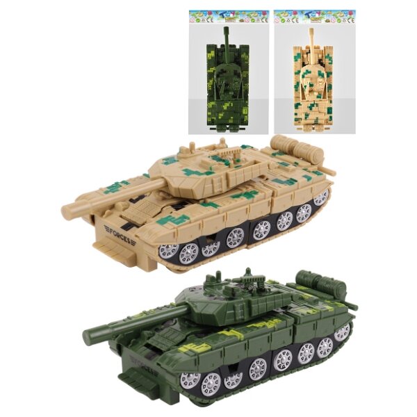 Робот-трансформер танк(14,5 см)(цвет-микс, в пакете) ( Арт. 2137493)
