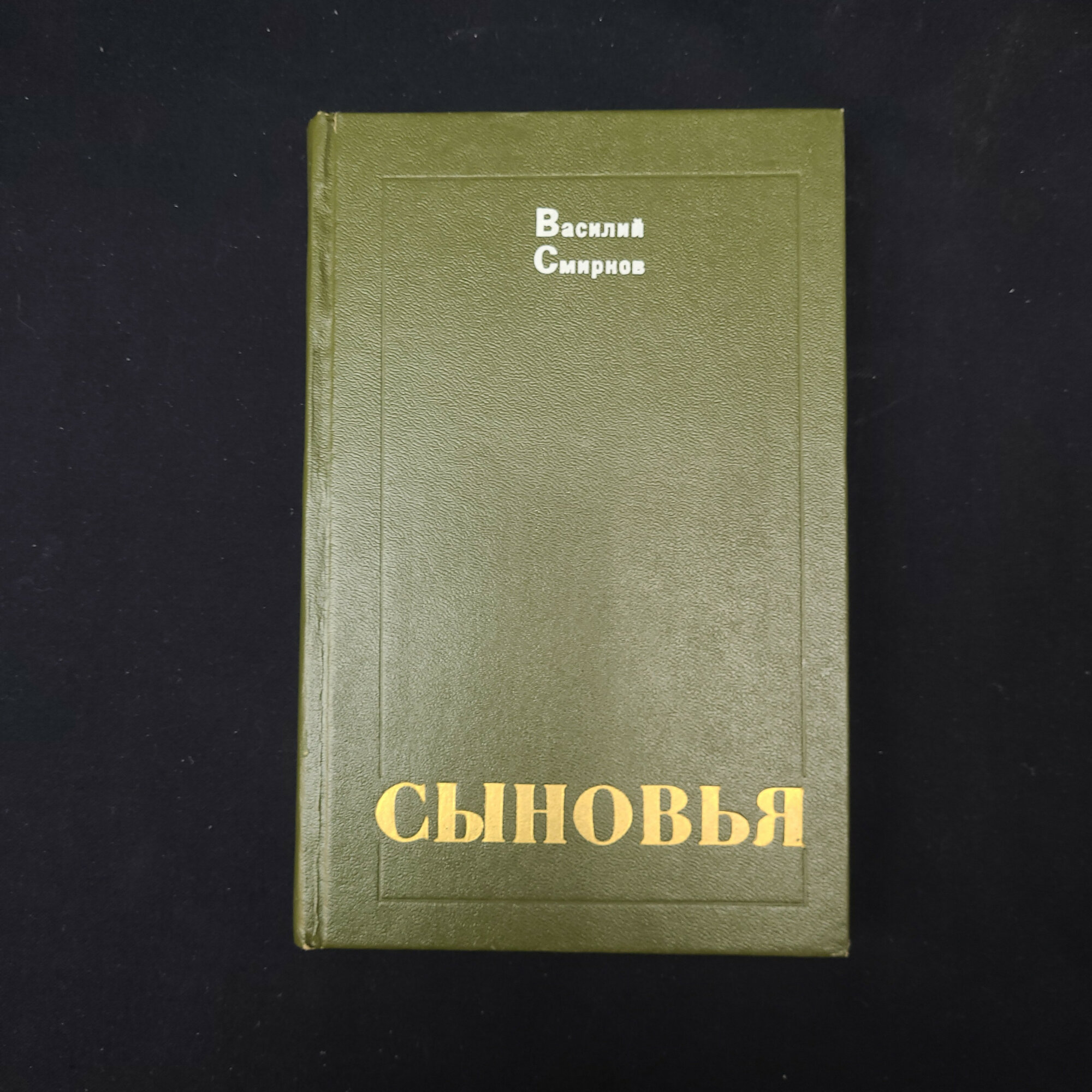 Василий Смирнов. Сыновья. Книга, роман