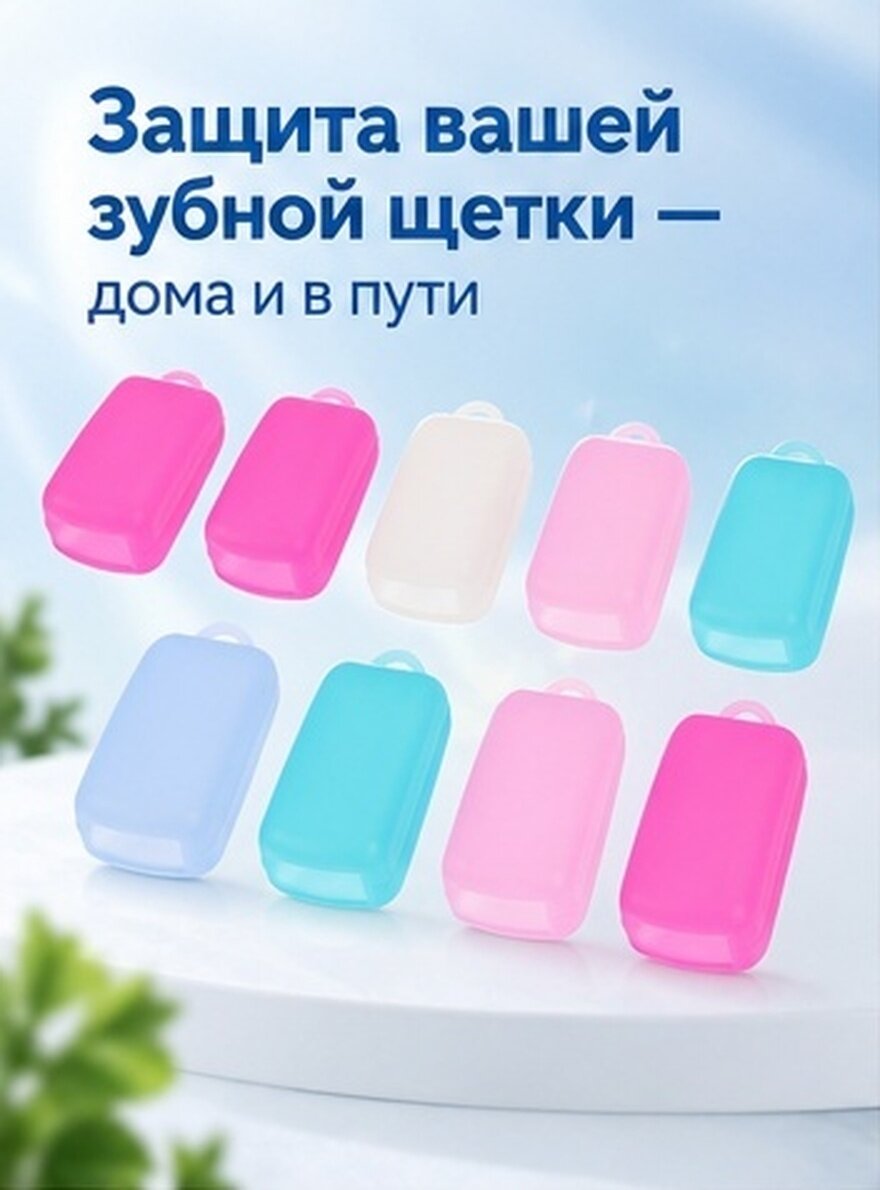 10 Штук Силиконовые Чехлы Для Наконечников Зубных Щеток Удобные В Путешествиях 4 50X2 20X1 80Cm