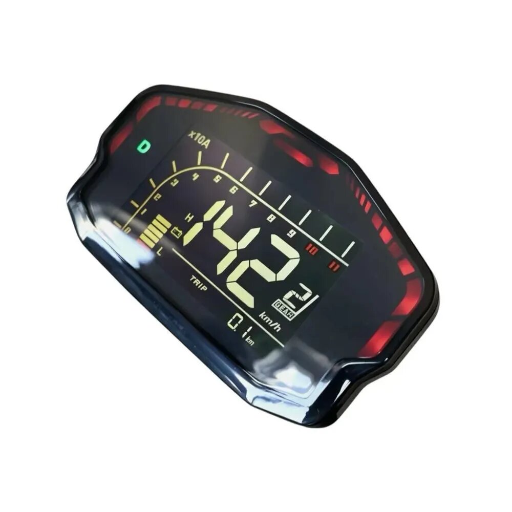 Спидометр LCD DKYS DKD для электросамоката и электровелосипеда, 72V/96V, CAN и однопроводной протокол, регулируемый