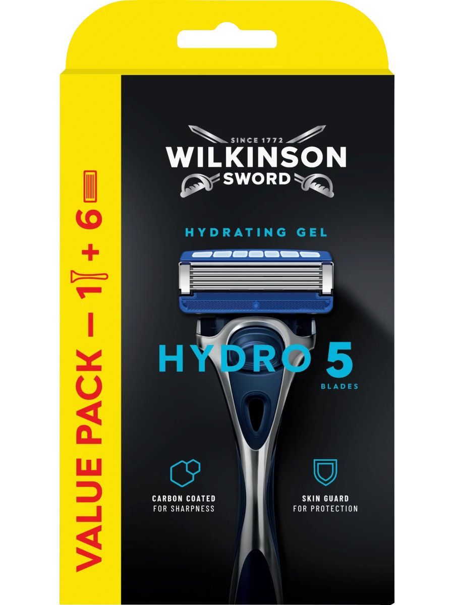 Станок для бритья Hydro5 + 5 кассет