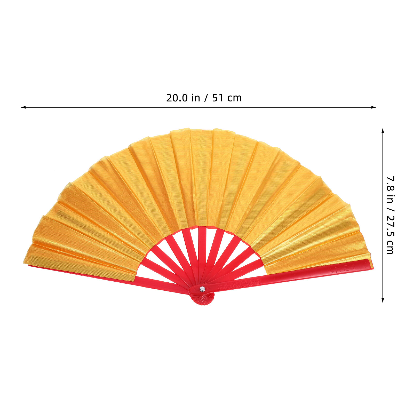 Веер Для Фестивалей Складной Веер Мультицветный 51.00X27.50X0.50Cm
