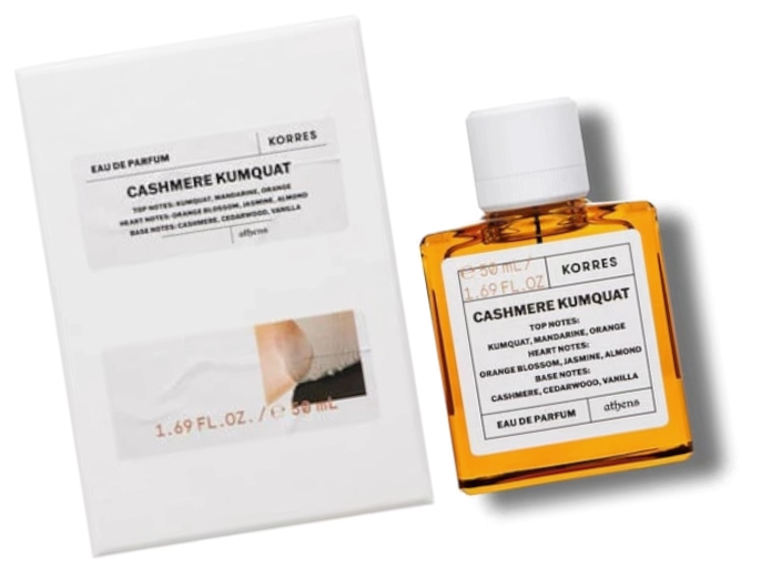 Парфюм унисекс Korres Cashmere Kumquat 50 мл / Коррес Кашемир Кумкват