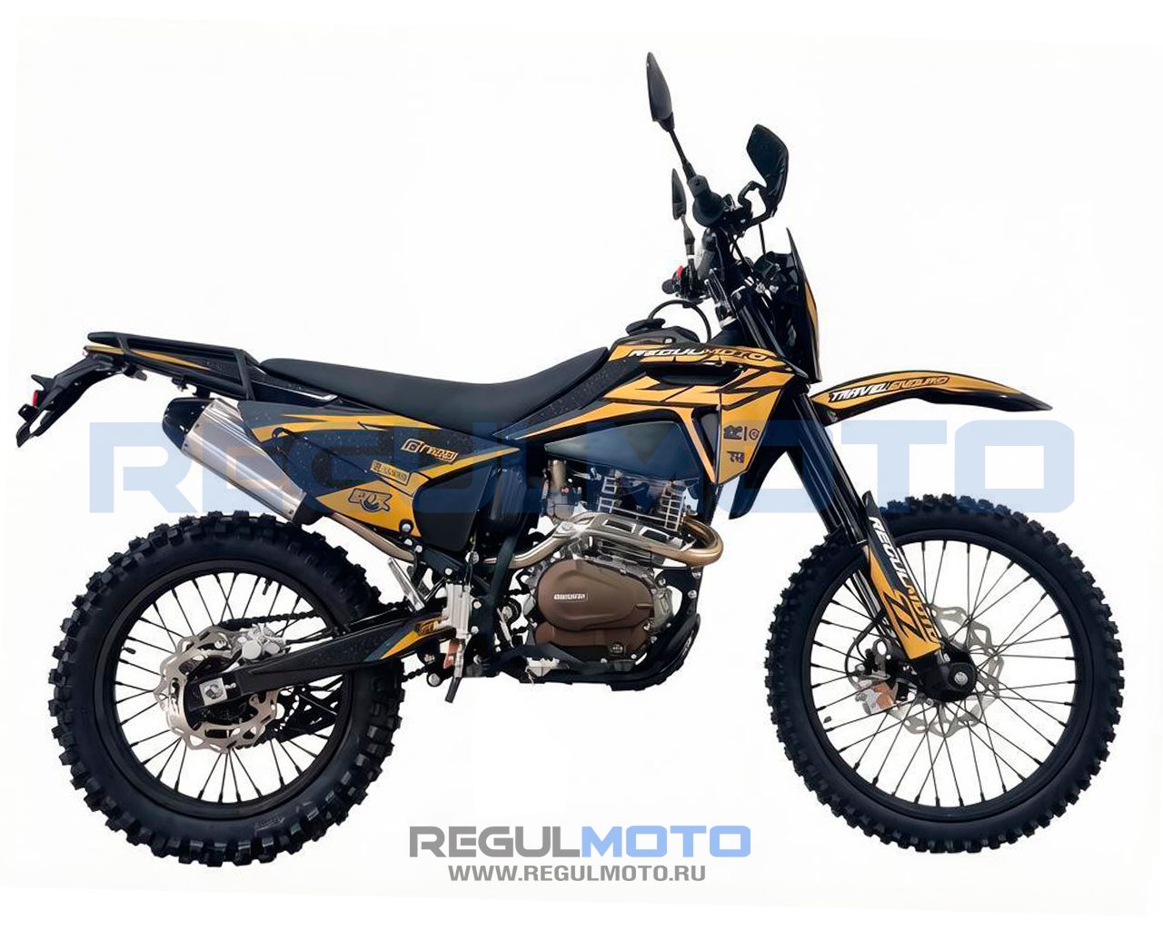 Мотоцикл Regulmoto ZZ PR 300 6 передач_оранжевый (с ПТС в заводской упаковке)