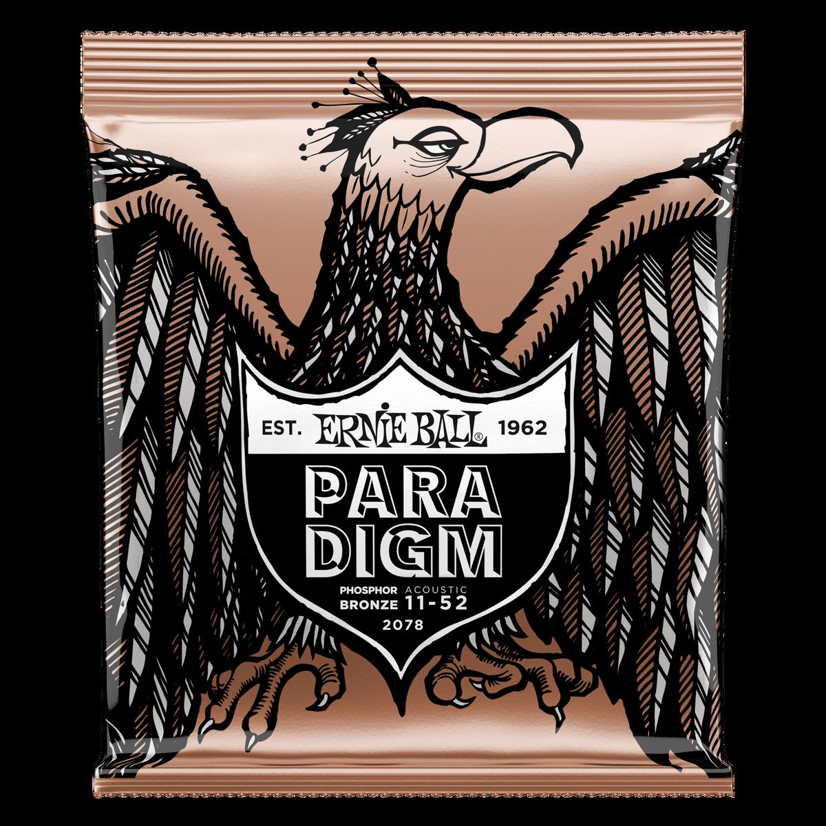Струны для акустической гитары Ernie Ball 2078 Paradigm 11-52