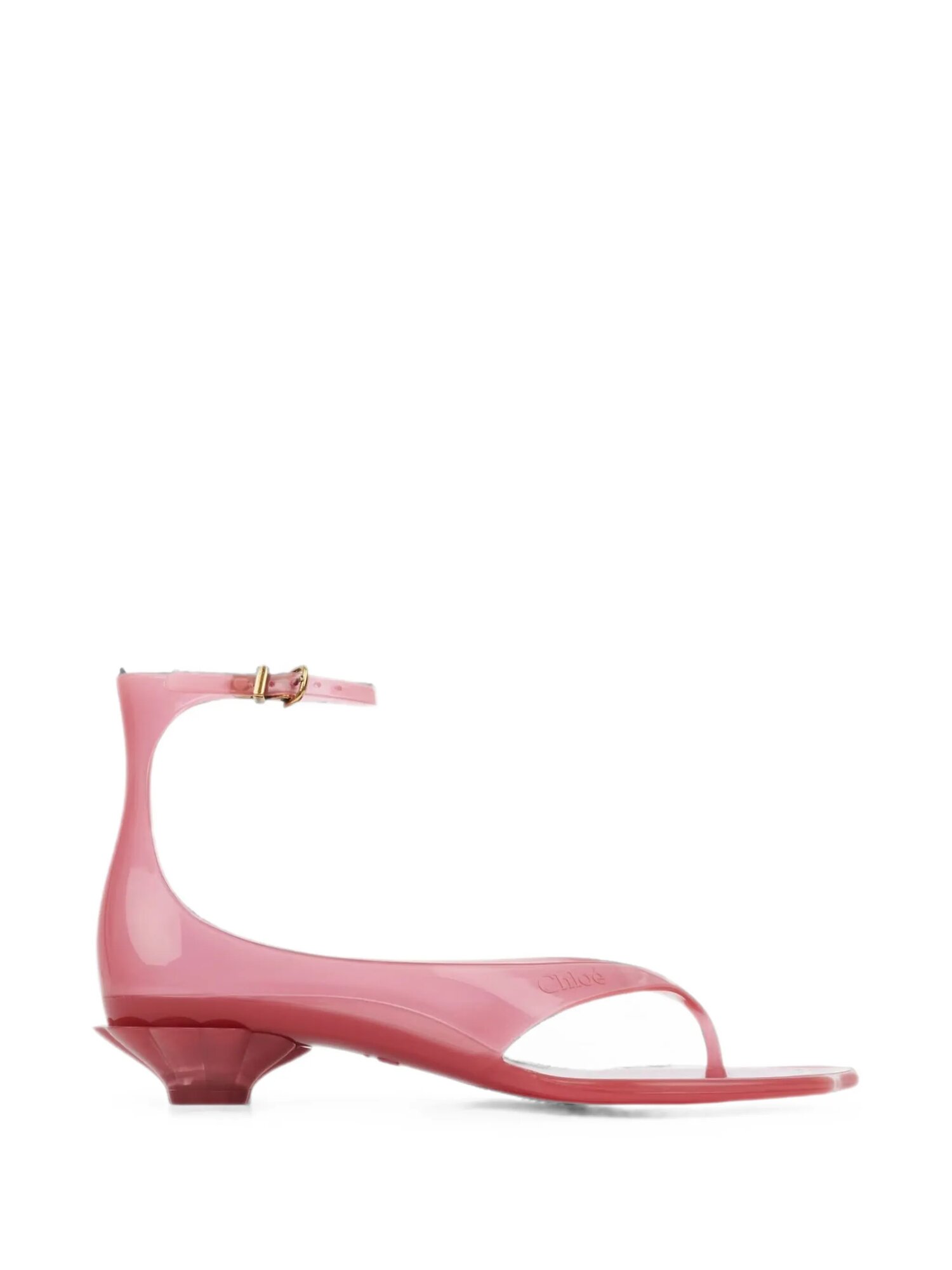 Босоножки Jelly thong-strap buckle-fastening sandals