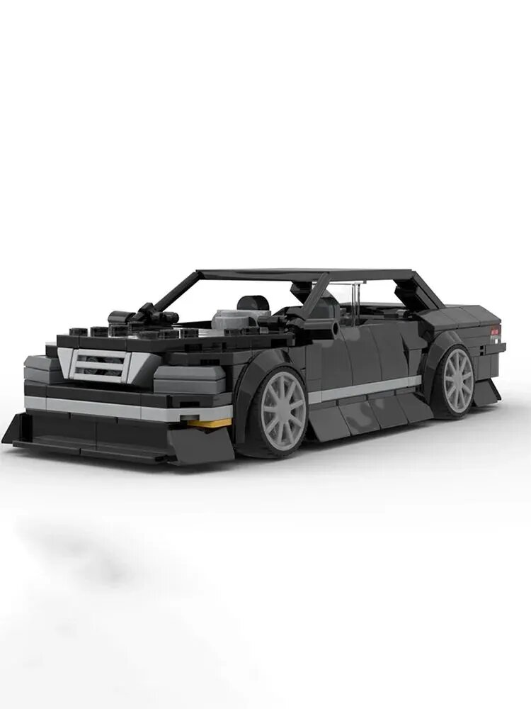 MOC конструктор Toyotas JZX100 Mark II JDM Car, 321 деталей, коллекционная модель, подарок, совместим с известными конструкторами