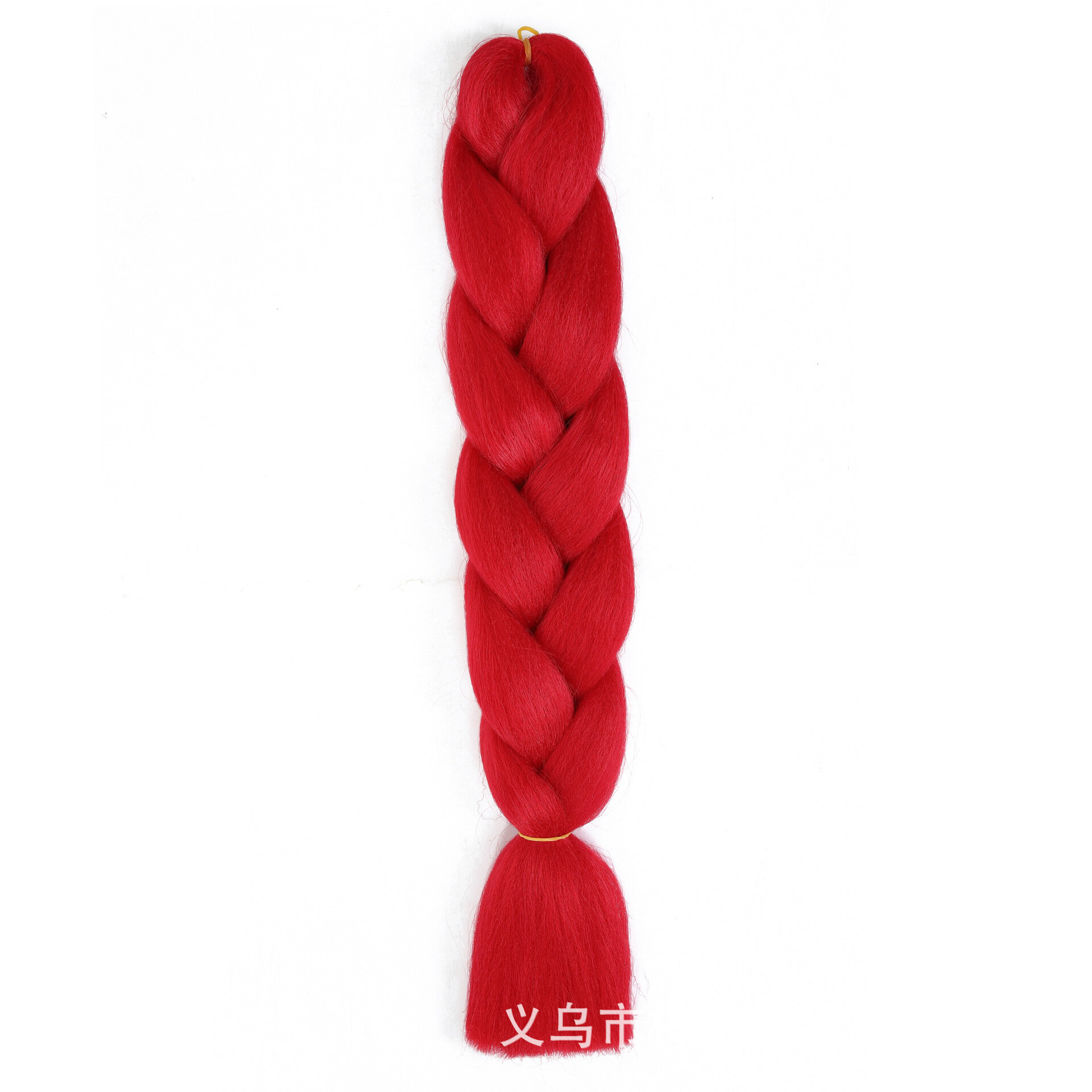 Синтетические накладки Jumbo Braid афро фальшивые локоны косы цветные Красный A12