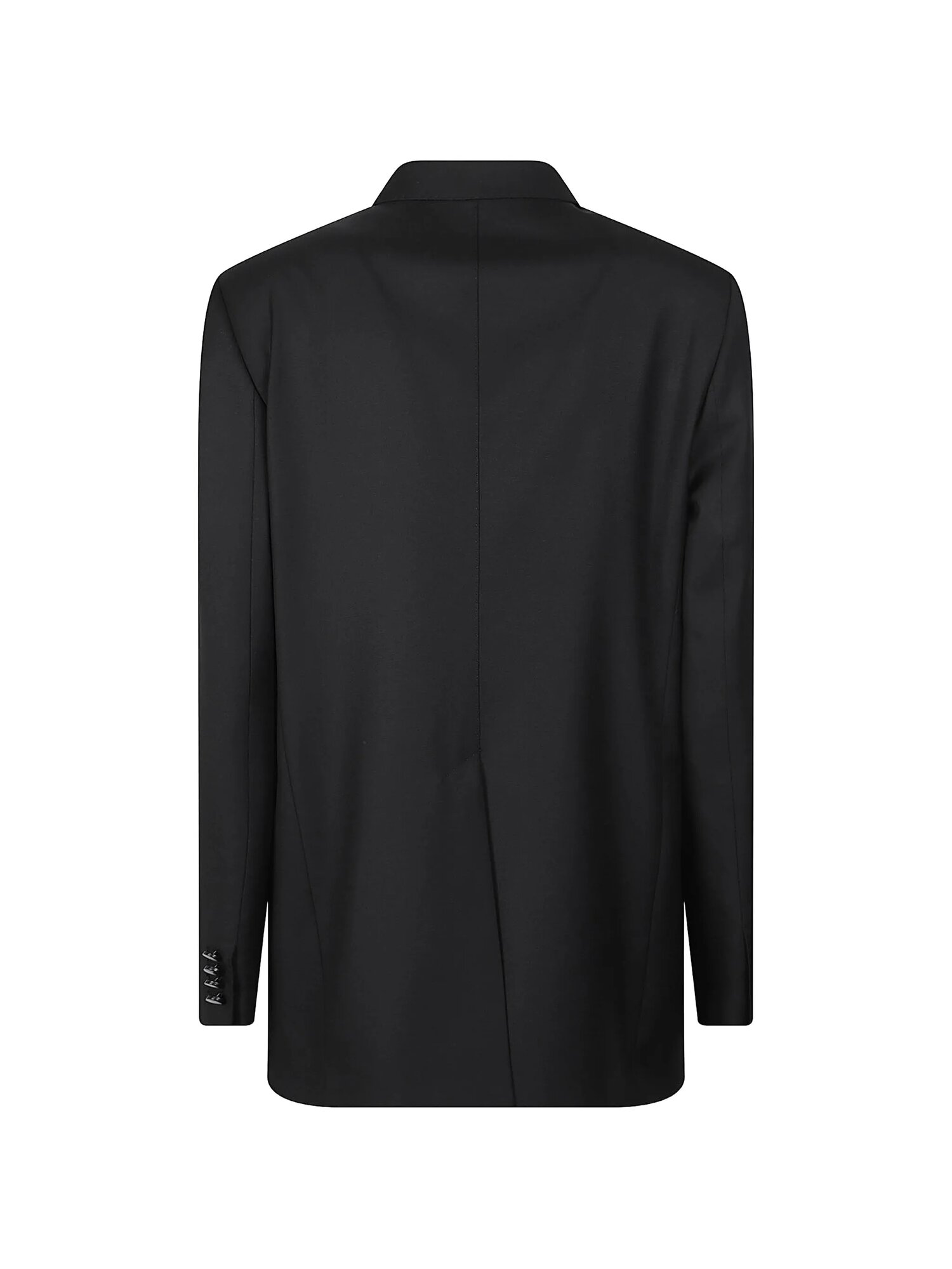 Пиджак Tagliatore Double-breasted peak-lapels blazer, размер 46, черный — фото 1