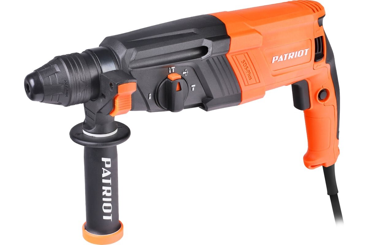Перфоратор PATRIOT RH 307 SDS+, мощность 1125 Вт,