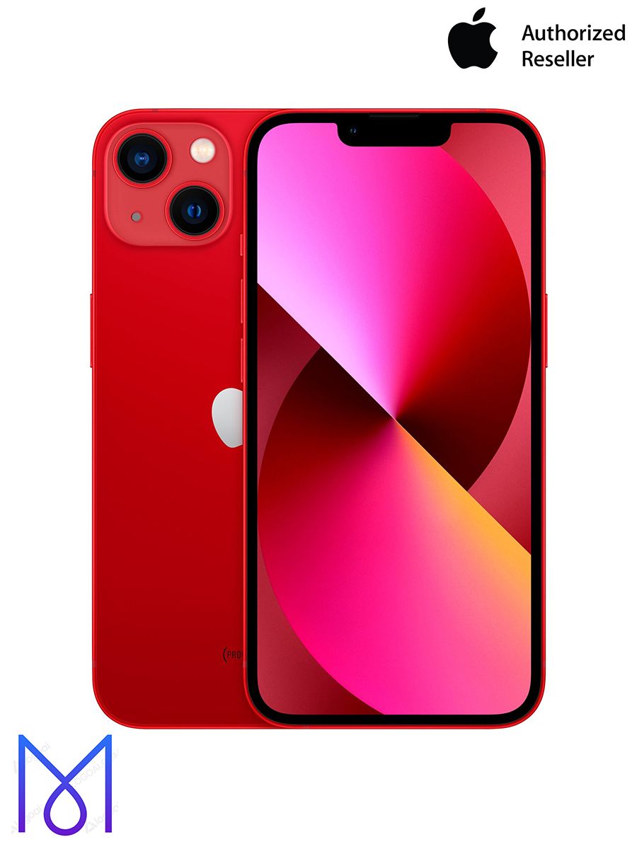 Apple Смартфон iPhone 13, 6.1“, 3240mAh, nanoSIM+eSIM Global 4/512 ГБ, Nano-SIM, eSIM — фото 1
