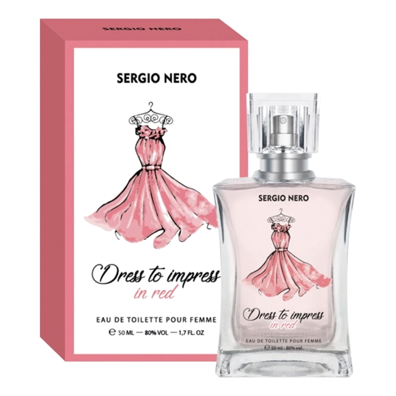 Туалетная вода для женщин Dress To Impress In Red 50 мл / Евролюкс Дресс Ту Импресс Ин Ред