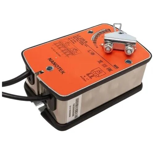 Электропривод Nanotek LF 230 B (5 Нм) без возвратной пружины (5Нм, до 0,8м2, 230В)