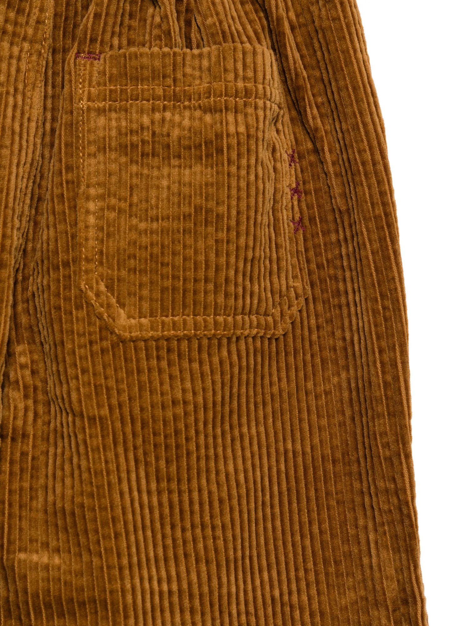 Брюки BONTON Datcha corduroy drawstring trousers, размер 95, коричневый — фото 1