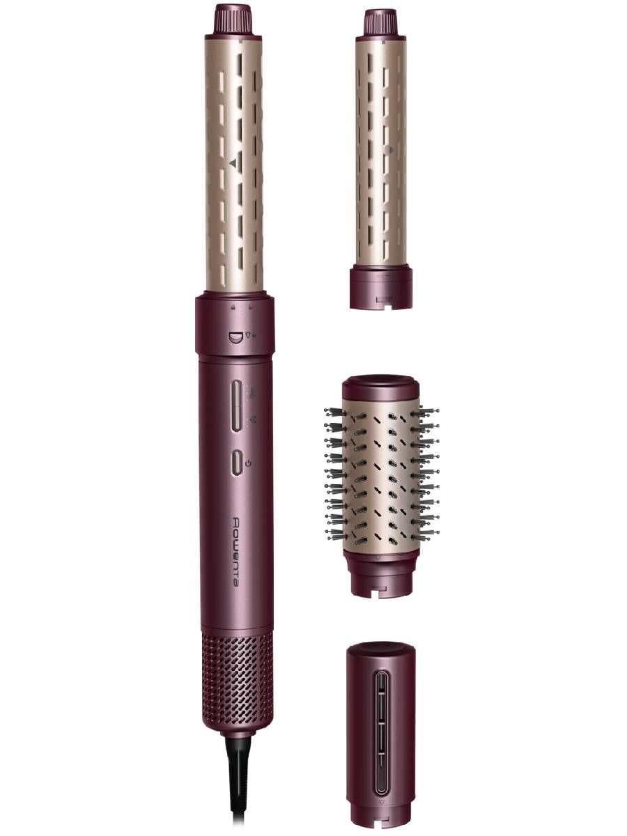 Стайлер Rowenta Air Kerastyle 4 in 1 UB9810F1, 1300 Вт, сушка и укладка, 4 насадки