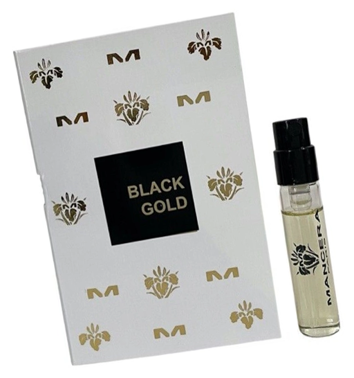 Mancera Black Gold мужская миниатюра 2 мл - Блэк Голд Мансера парфюм