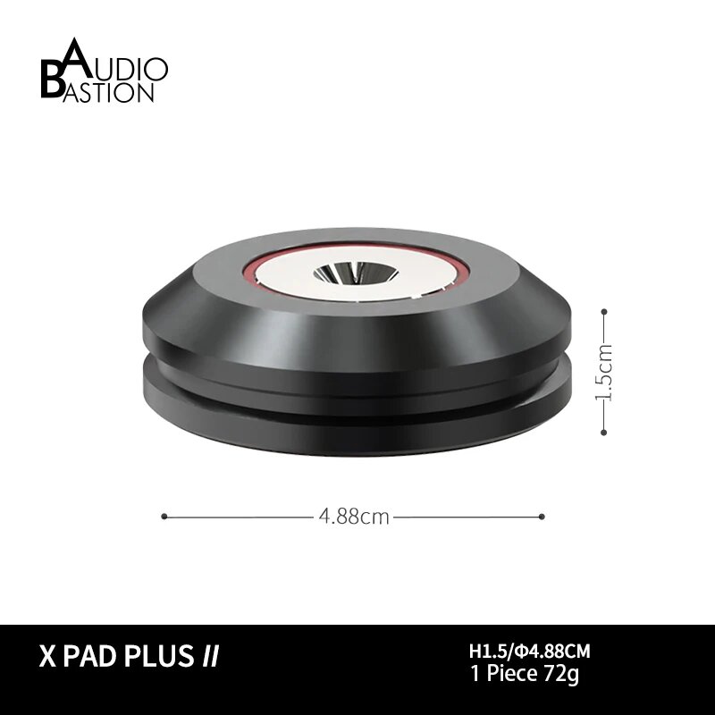 Акустические стойки X-PAD PLUS II, черный, 3 шт.
