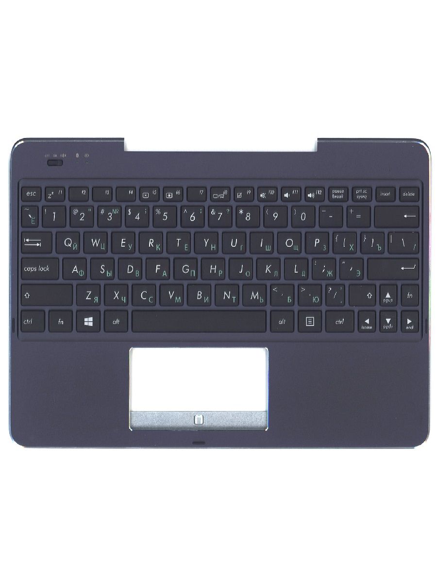 Клавиатура для ноутбука Asus T100Chi топкейс темно-синий