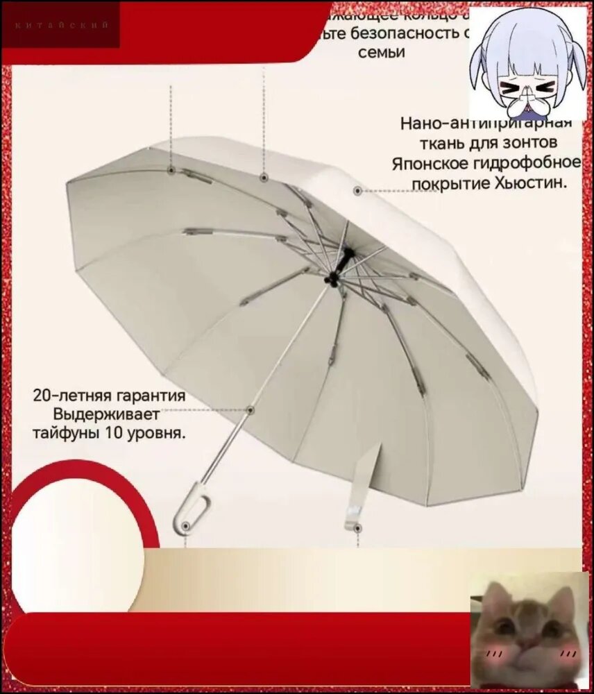 Смарт-зонт