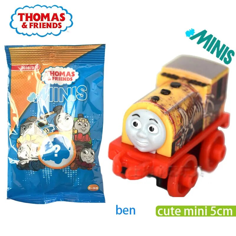 Игрушечные поезда Thomas & Friends MINIS, пластик, набор из 11 штук ben