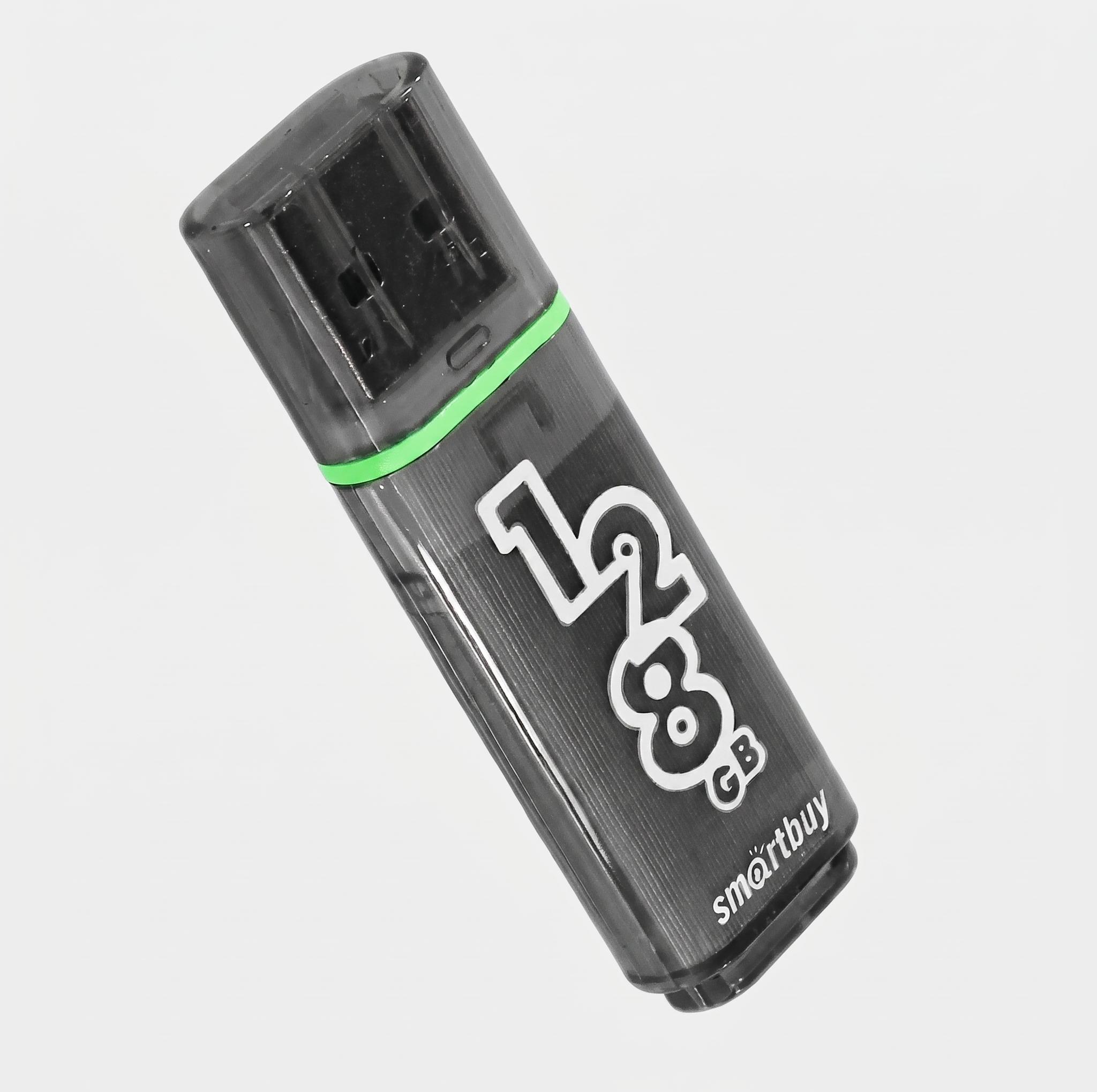 USB-флеш-накопитель Smartbuy 128GB Glossy Dark Grey (SB128GBGS-DG)