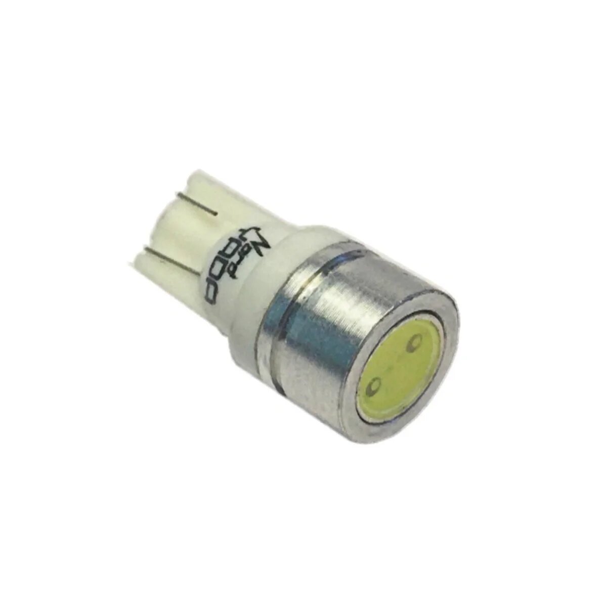 Cветодиод 12V T10 (1LED) W5W HIGH POWER LED белый 1W 60lm TM NORD YADA