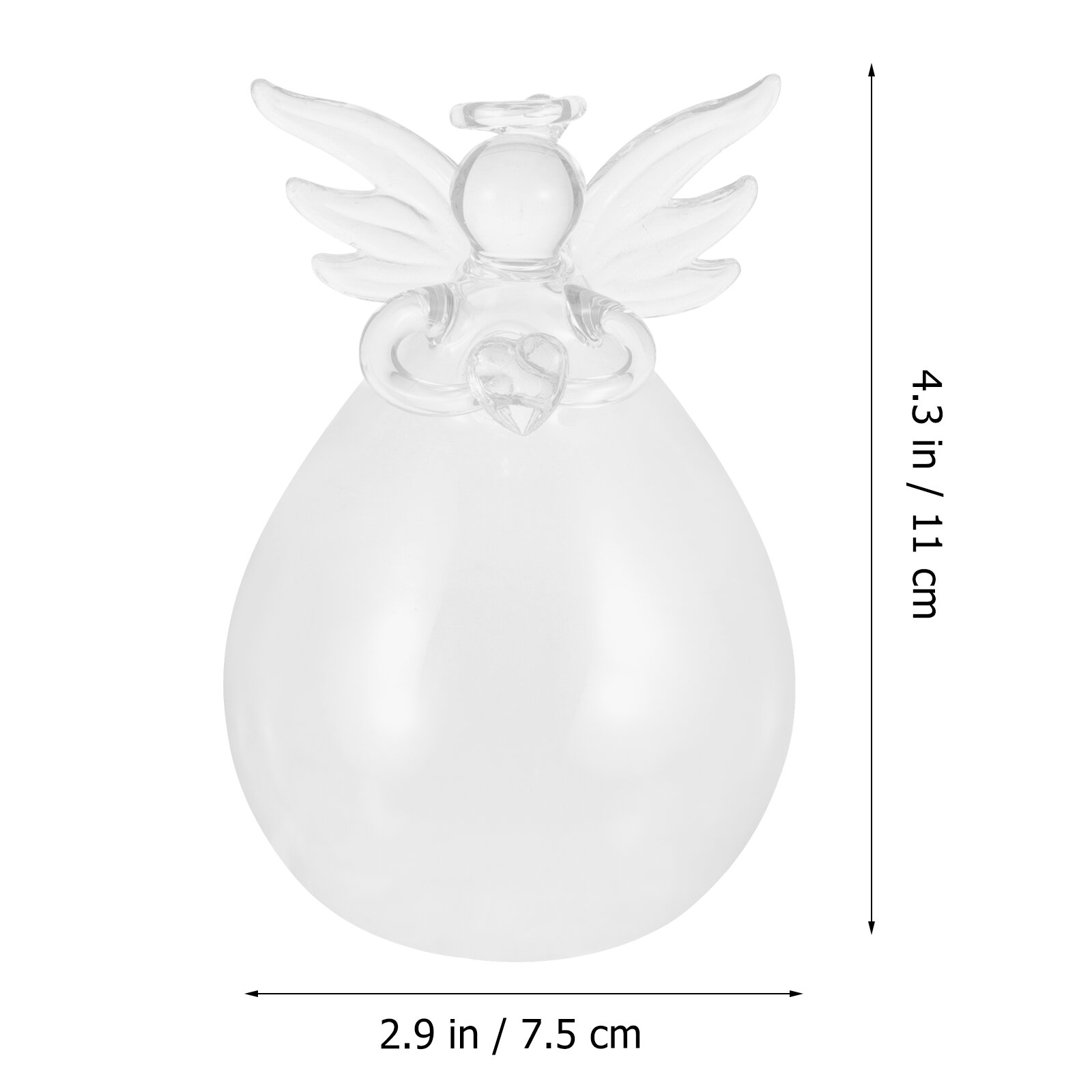 Прозрачный Стакан Для Воды Из Стекла Объемом 11.00X7.50X7.50Cm