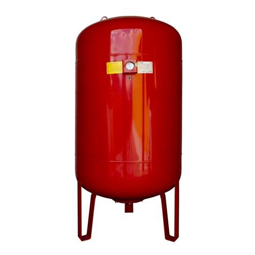Бак расширительный CRUWA CRW-VM - 750 л. (PN10, Tmax 100°C, вертикальный, напольный, c манометром)
