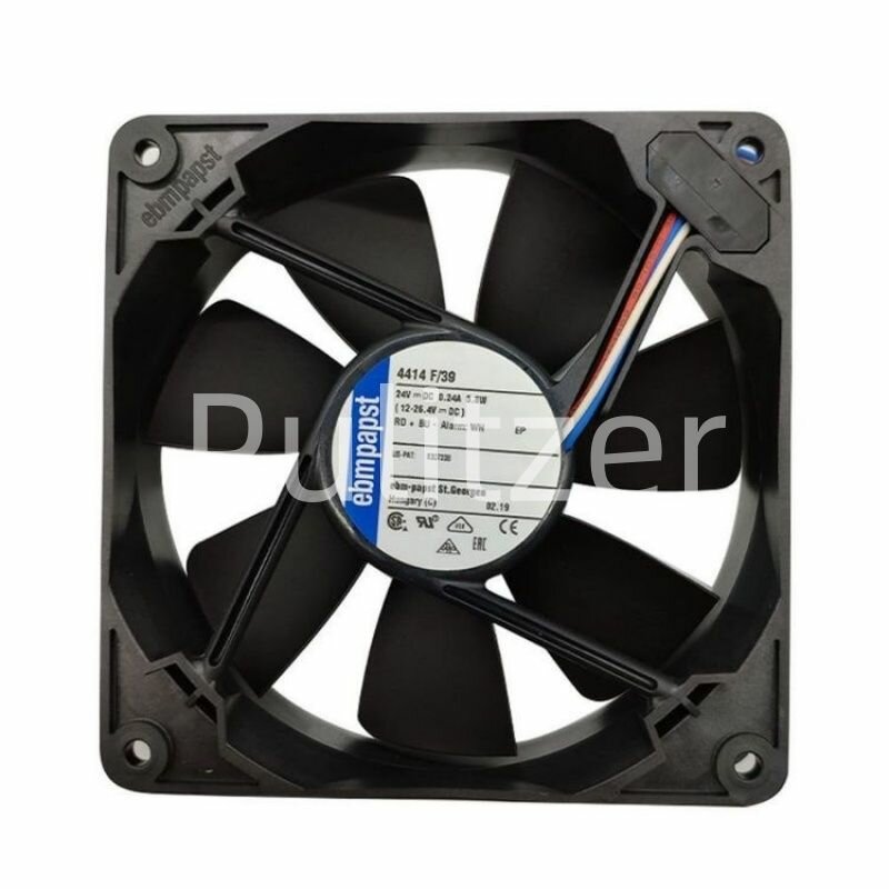 Ebmpapst 4414F/39 24V 119*119*25mm компактный осевой охлаждающий вентилятор
