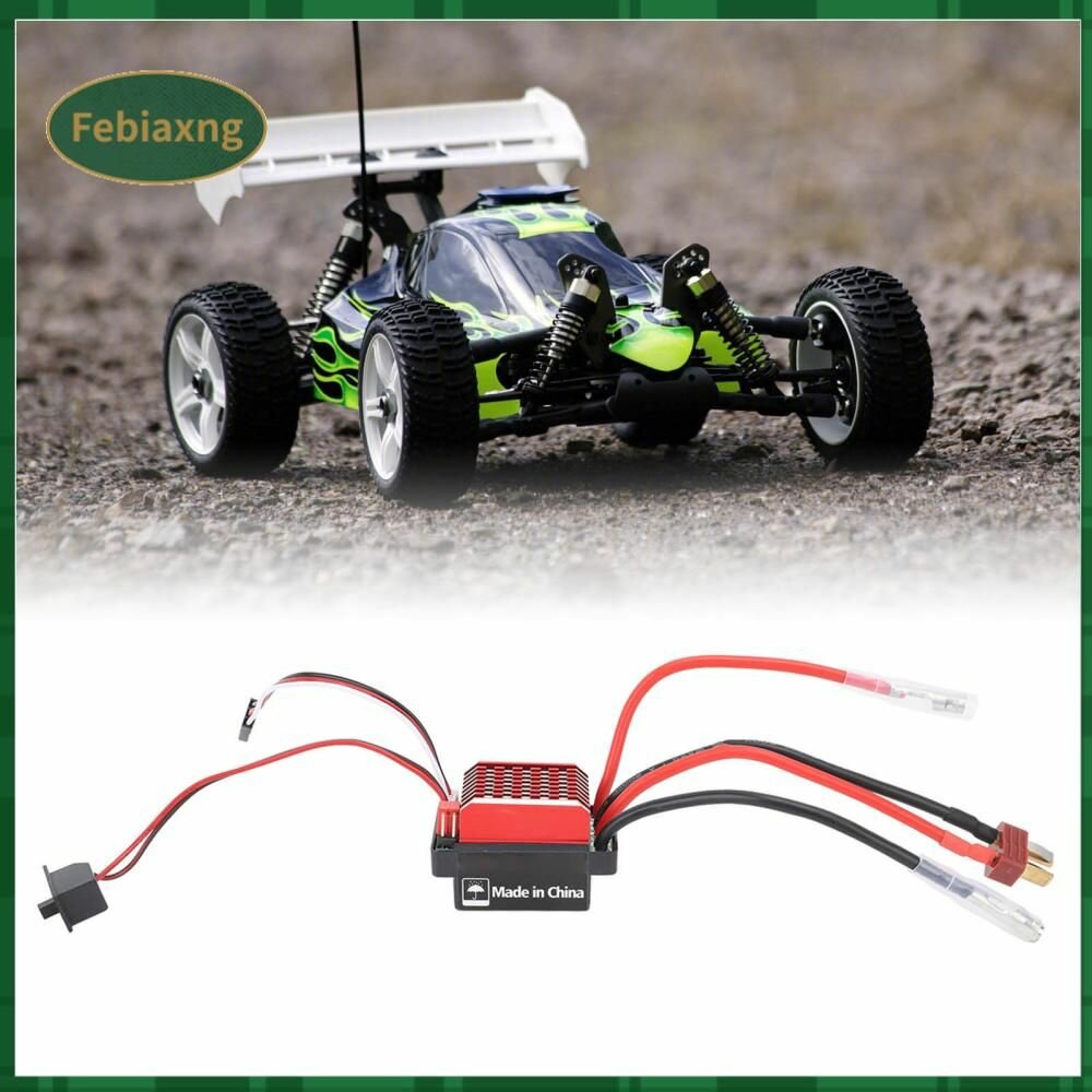 320A Б brushed ESC, мощный контроллер скорости для 1/10 RC автомобилей и лодок